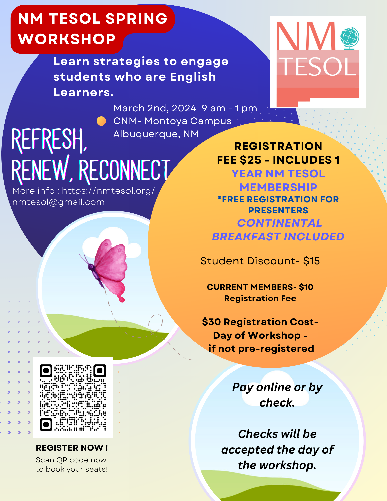 Spring 2024 Workshop Registration | NMTESOL